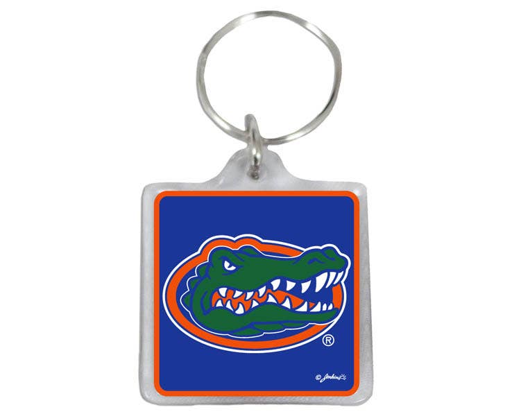 Florida Gators Keychain Lucite Logo by Jenkins Enterprises – Gator Haven