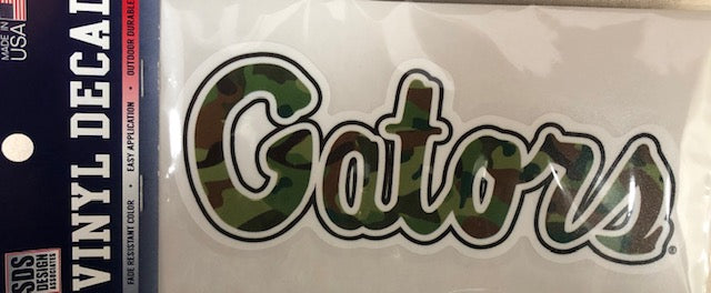 Camo Gators Logo Performance Hunting, Fishing & Off Road Apparel