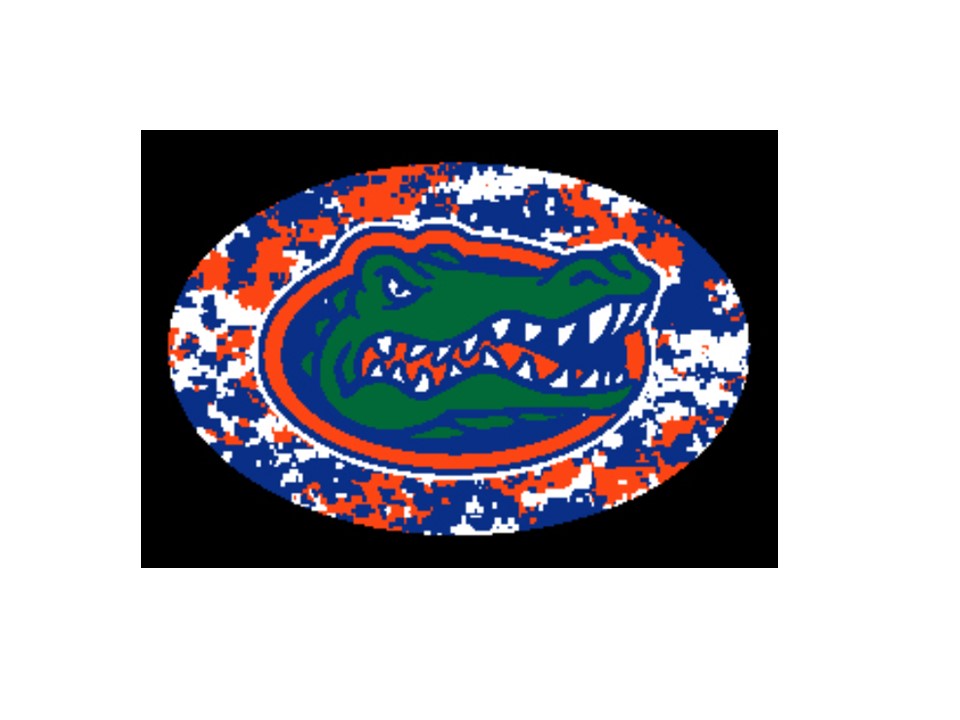 Camo Florida Gators Logo